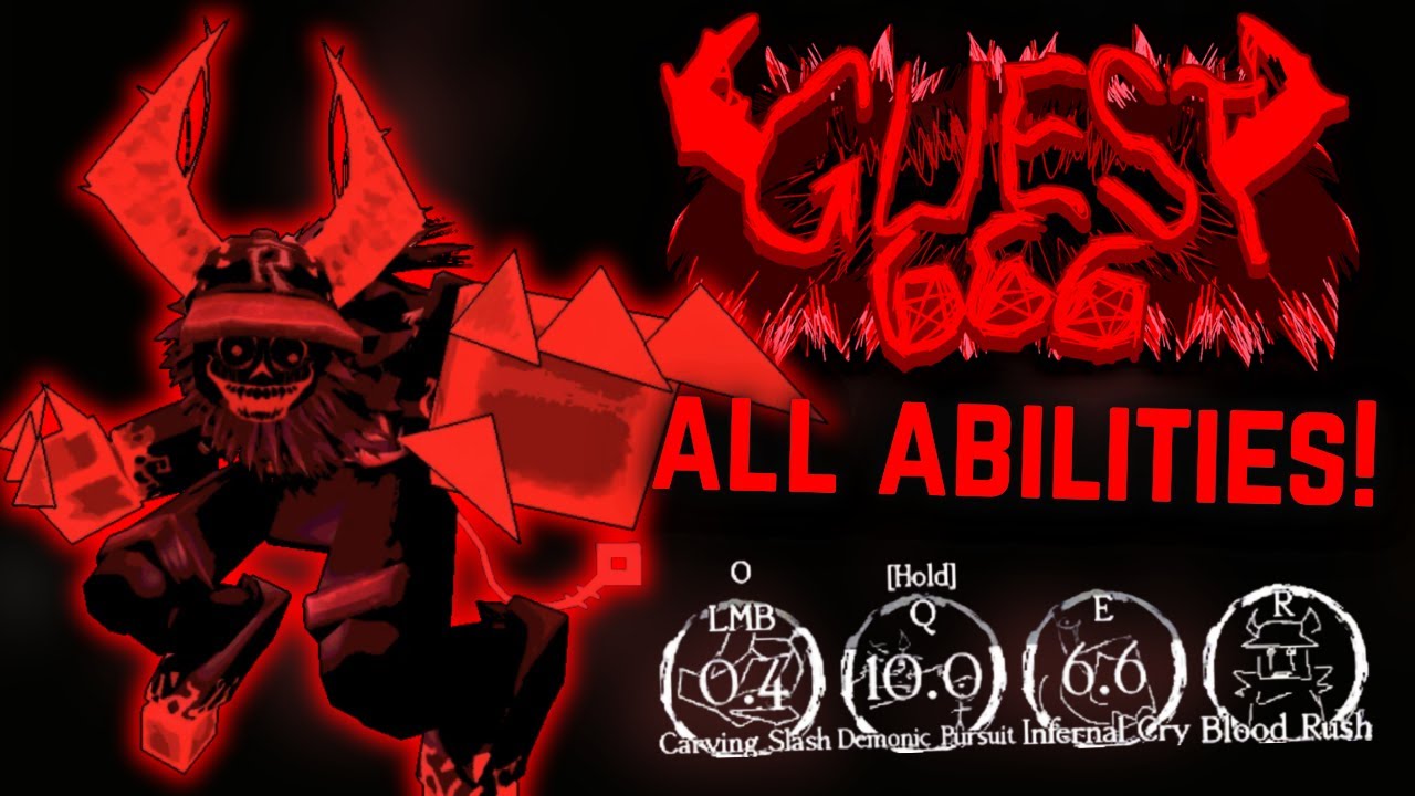 All Guest 666 Abilities (CONFIRMED) | Forsaken - YouTube