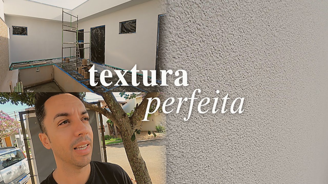 TEXTURA GRANFINO QUE VAMOS UTILIZAR NA ÁREA EXTERNA! - YouTube
