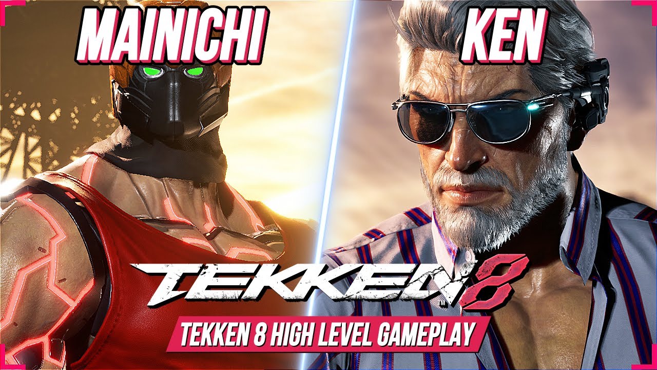 TEKKEN 8 ⚡ Mainichi (JACK-8) vs Ken (VICTOR) ⚡ T8 Group Match ⚡ - YouTube
