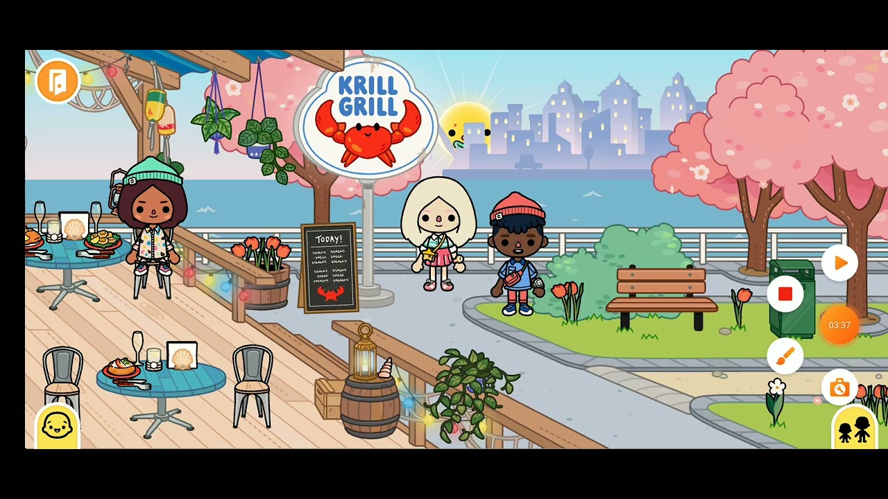 tocka bocka story Sara hit Ali - YouTube