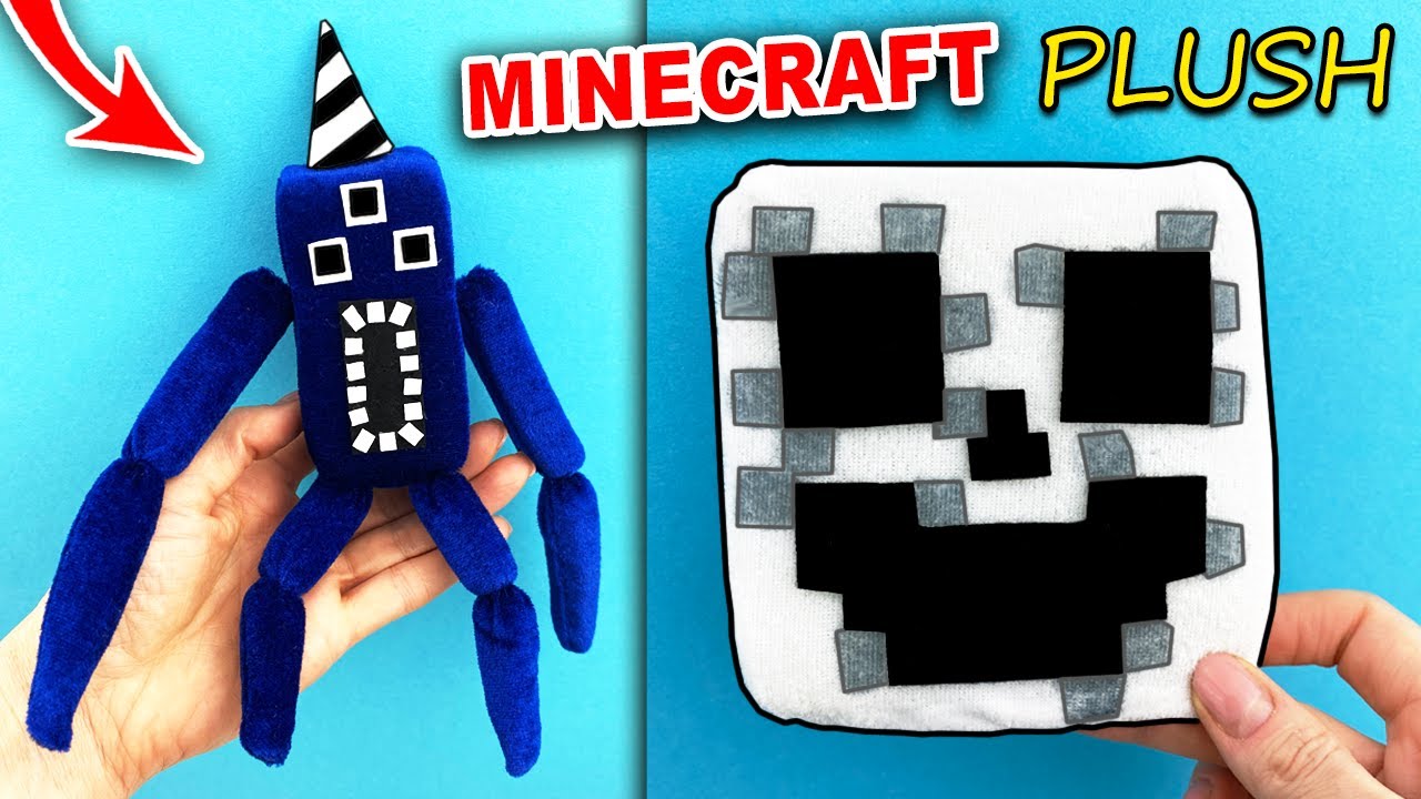 Making Garten of Banban Minecraft: Nabnab & Zolphius ⭐ DIY Plush ⭐ Cool ...