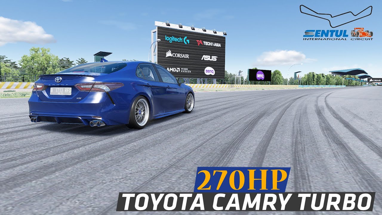 270HP Toyota Camry Turbo Test Drive at Sentul International Circuit ...