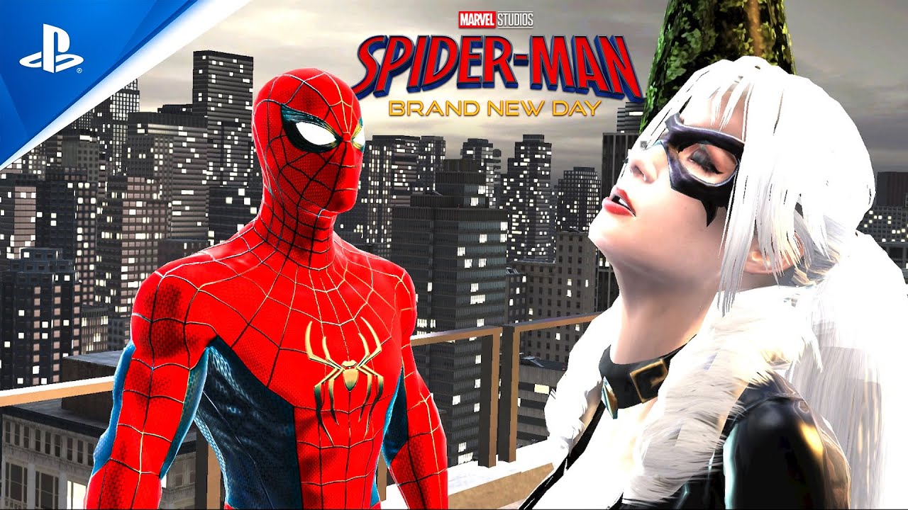 Spider-Man Brand New Day Suit Cutscene Movie in Web of Shadows PC using ...