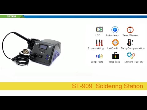 ATTEN ST-909 Digital Soldering Station: Industrial-Grade Precision for Manufacturing Excellence​