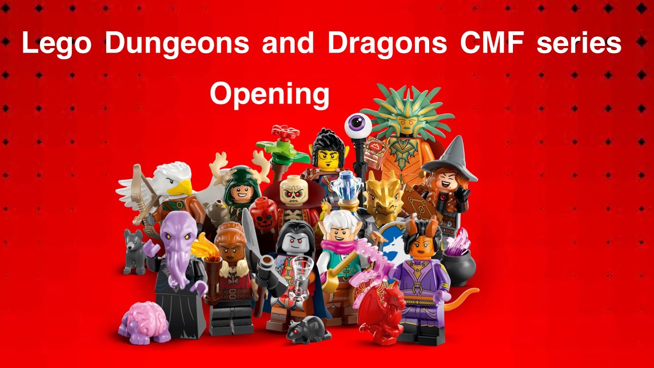 Lego D&D cmf opening - YouTube
