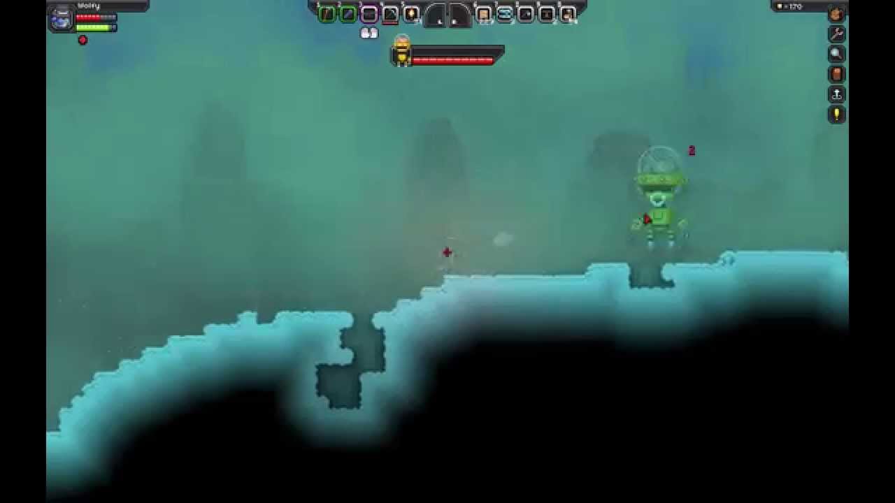 Starbound - Inactive Robot Boss (Sandstorm/Snow) - YouTube