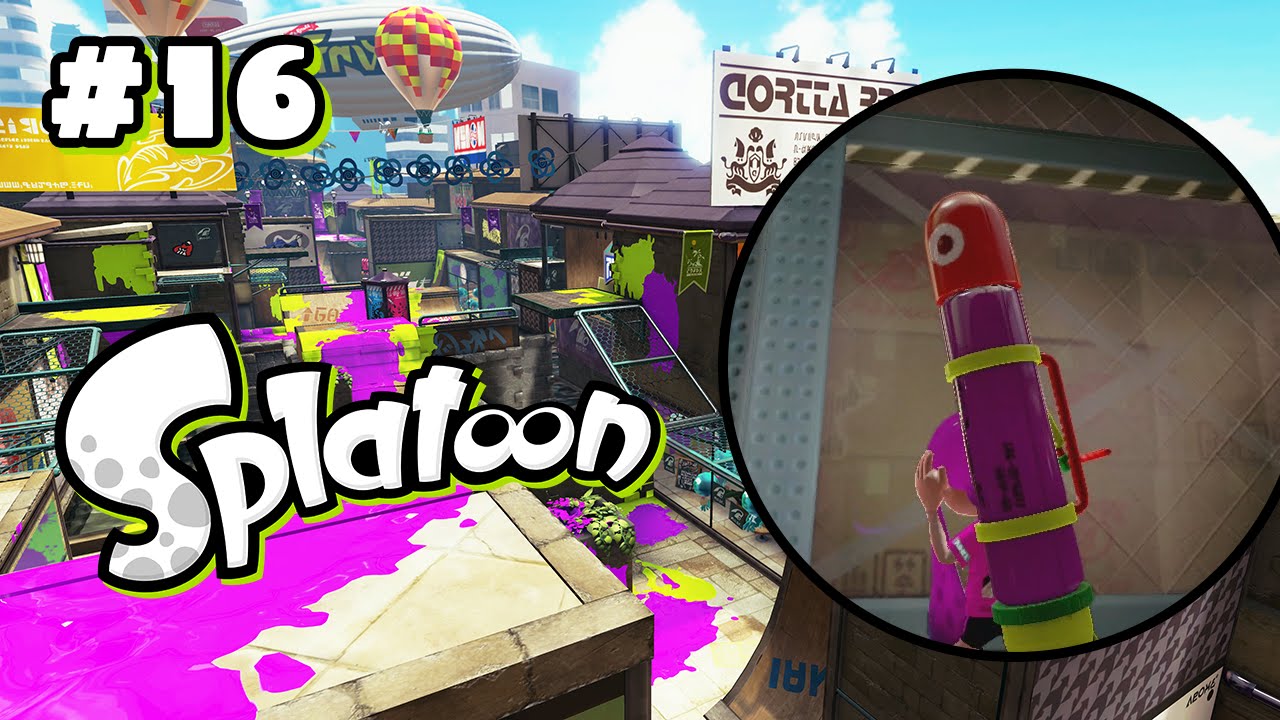 Splatoon || #16: Opposite inkstrikes - YouTube