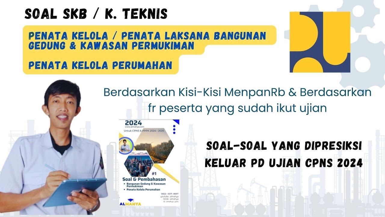 PREDIKSI SOAL SKB PENATA KELOLA BANGUNAN GEDUNG & KAWASAN PERMUKIMAN ...