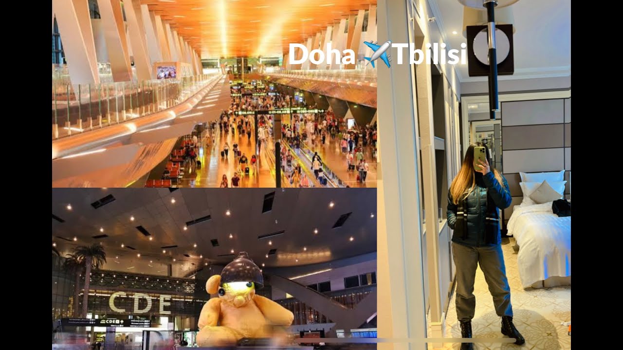 Georgia 🇬🇪 2024|| Doha to Georgia || Qatar airways 🇶🇦|| Georgia ep 1 ...
