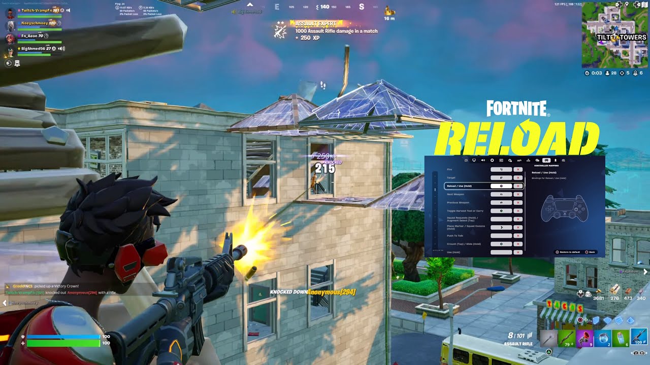New Best Console Controller Settings + HIGH KILL GAMES IN FORTNITE ...