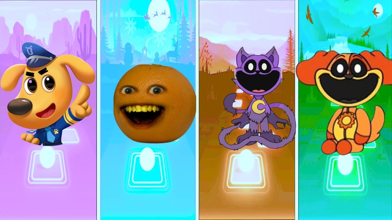 SHERIFF LABRADOR 🆚 ANNOYING ORANGE EXE 🆚 SMILLING CRITTERS EXE 🆚 DOG ...