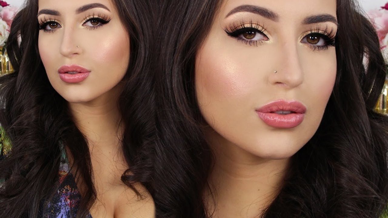 Everyday Glam Gold ♡ Make Up TUTORIAL | Melissa Samways - YouTube