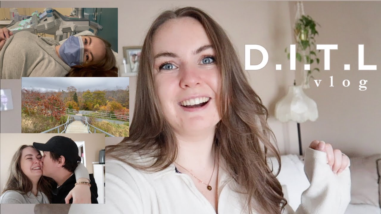 DITL Vlog (anatomy ultrasound | healthy dinner recipe | nature walk ...
