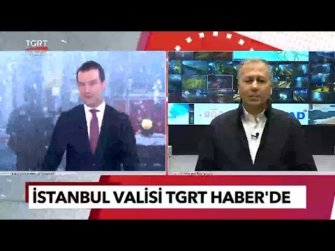 İstanbul Valisi Ali Yerlikaya, #İstanbul'da kar ve buzla mücadele çalışmalarını TGRT Haber'e anlattı