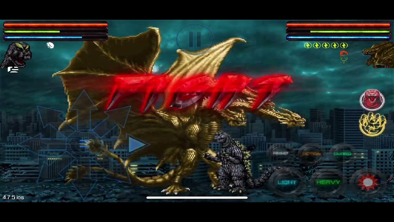 Godzilla 60’s VS Monsterverse Ghidorah (Godzilla Omniverse - Monster ...