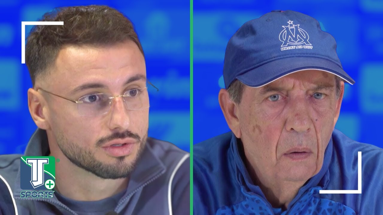 Jonathan Clauss et Jean Louis Gasset parlent de la façon dont Marseille ...