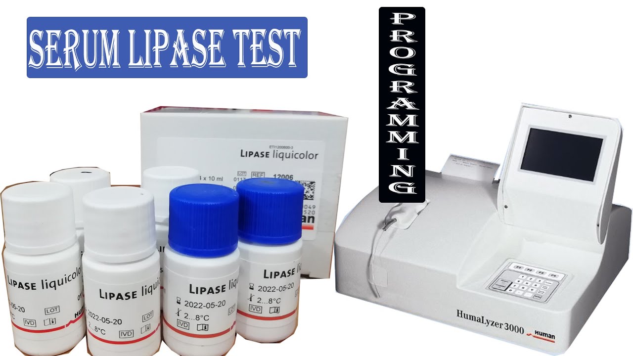Serum Lipase Test Bangla ।। How To Program Semi Automated Biochemistry ...