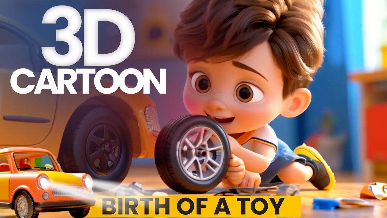 Birth of a Toy | 3D Cartoon - YouTube
