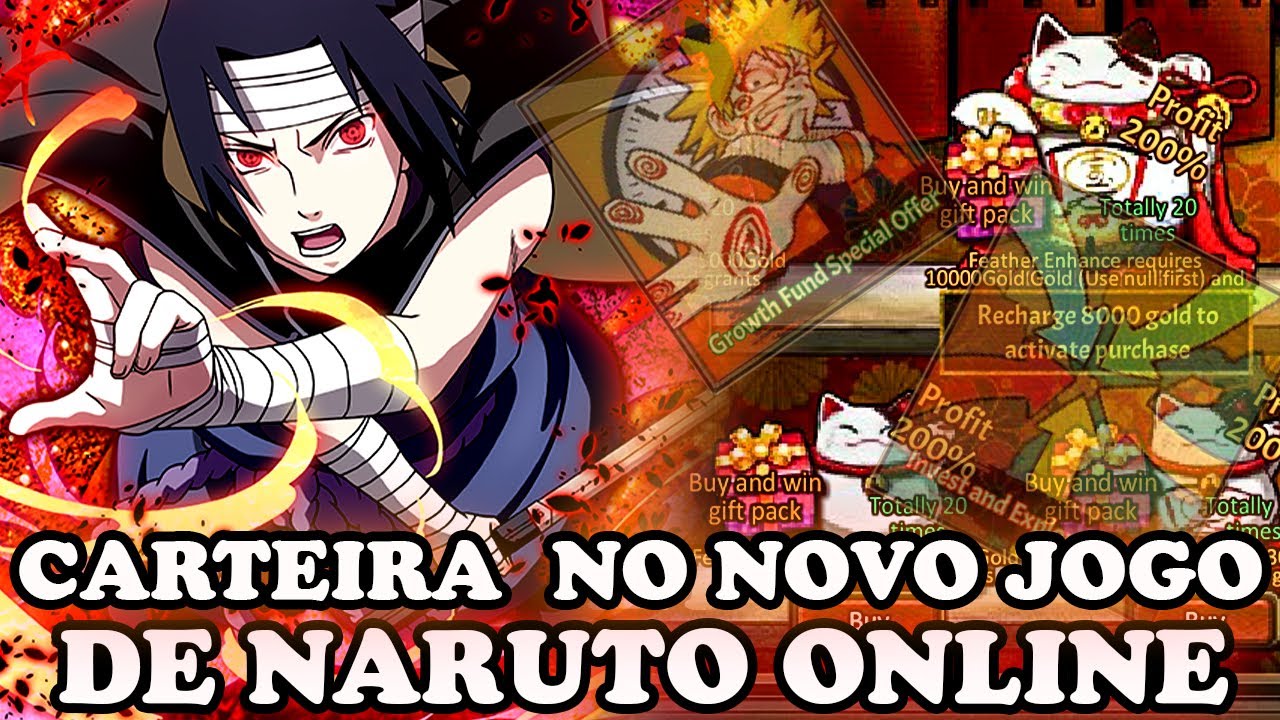 CHEGOU A CARTEIRA NO OUTRO NARUTO | O INÍCIO - NARUTO ONLINE - YouTube