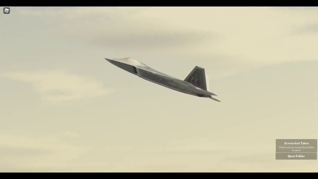 Roblox X20 Airshow, F22 Raptor Demo - YouTube