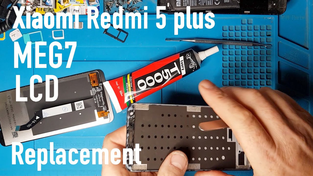 Xiaomi Redmi 5 plus MEG7 lcd replacement - YouTube