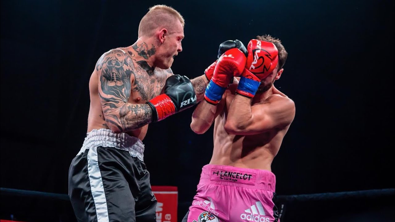 Brandon brewer vs Lancelot de la chapelle fight night in freddy 2 - YouTube
