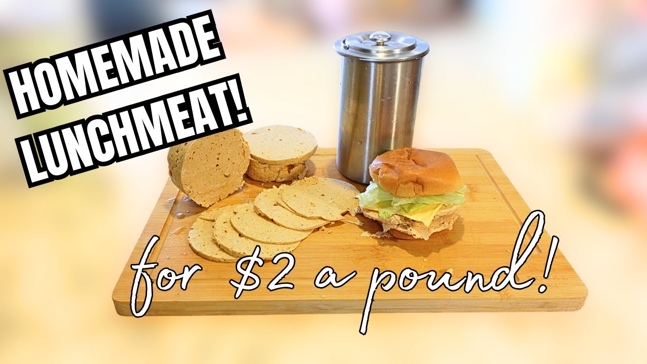 HOMEMADE LUNCHMEAT! DIY DELI MEAT TO SAVE YOU TONS OF MONEY! - YouTube