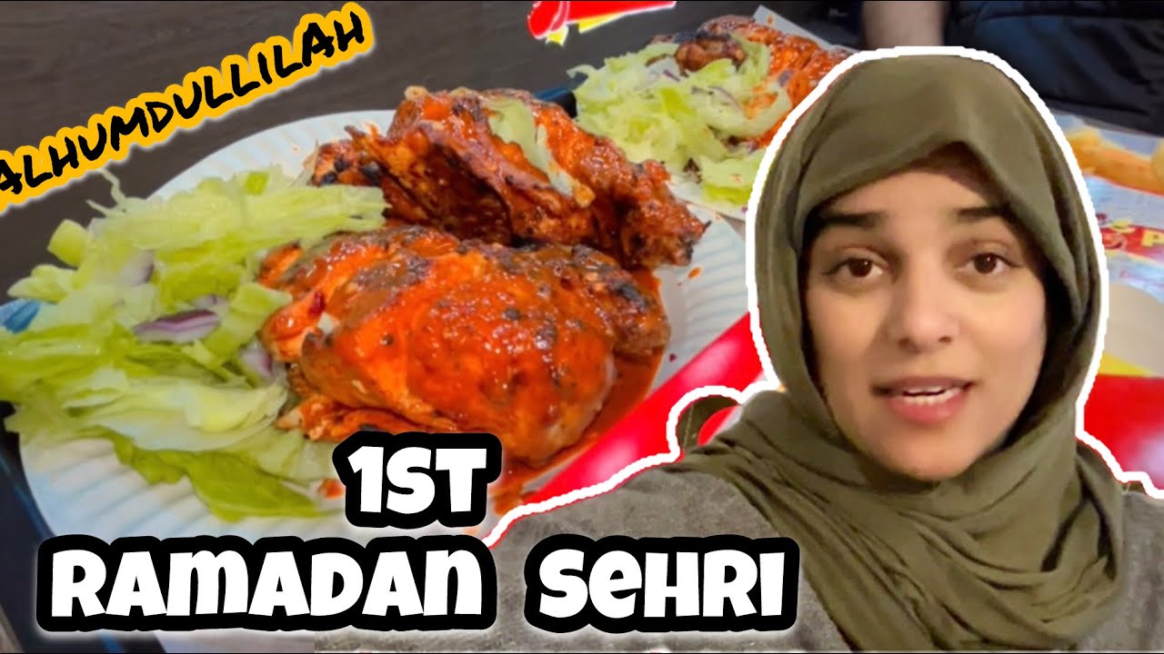 First RAMADAN SEHRI in UK 🌙 || Ramadan Mubarak || 1st Sahoor VLOG #ramadan - YouTube