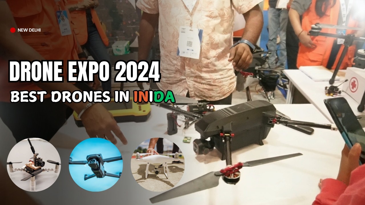 Made in India Drones For Firefighting & Military Use | Full Tour of ...