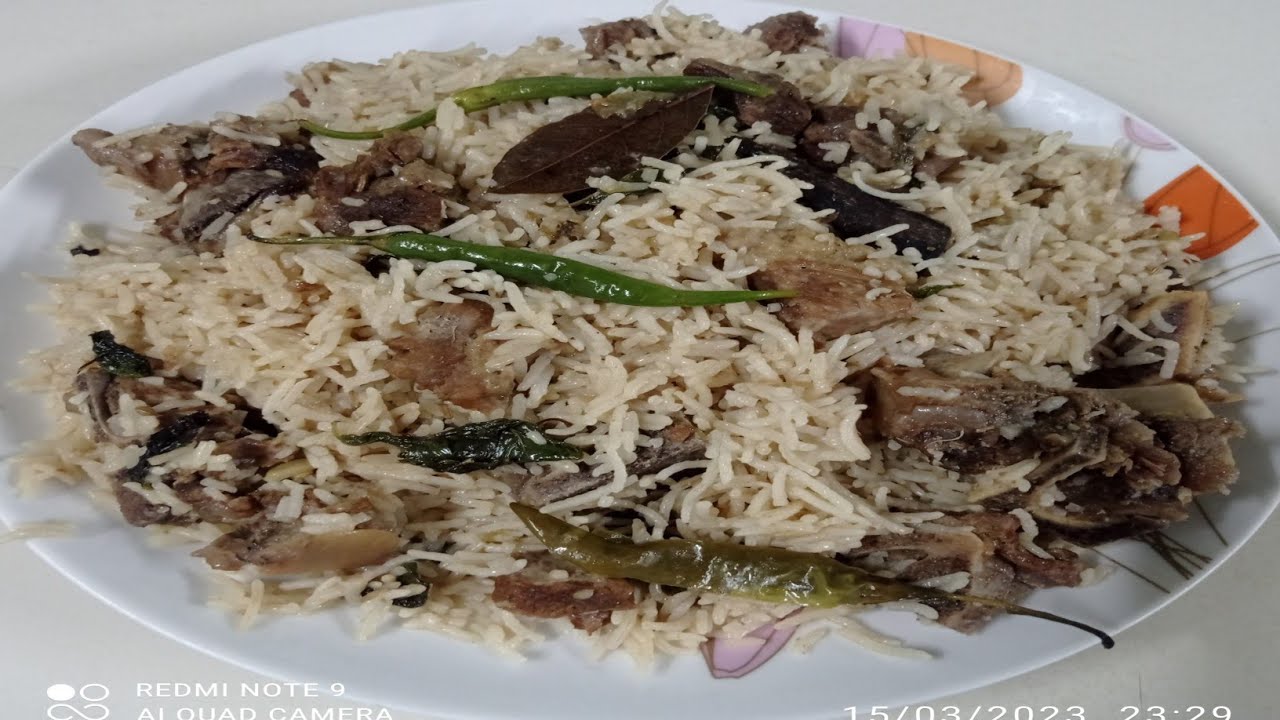 Degi Style White Mutton Pulao Recipe | eid dawat pulao recipe ramadan ...