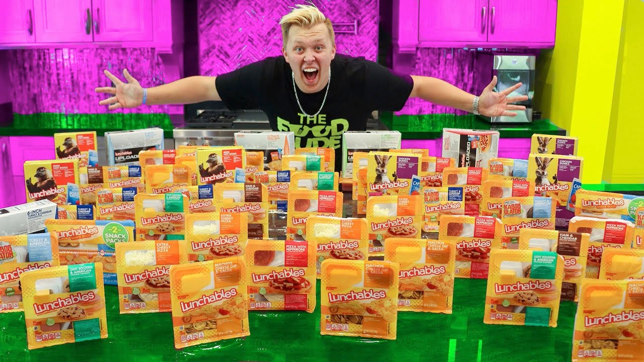 TASTE TESTING EVERY LUNCHABLE!!! - YouTube