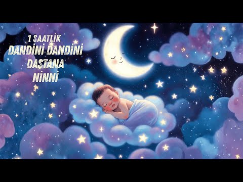 Dandini Dandini Dastana Kesintisiz 1 Saatlik | Bebek Ninnisi, Uyuma Garantili Lullaby - Nile Kids