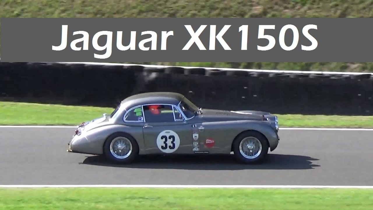 Jaguar XK150 S Sound On Track - XK150S - YouTube