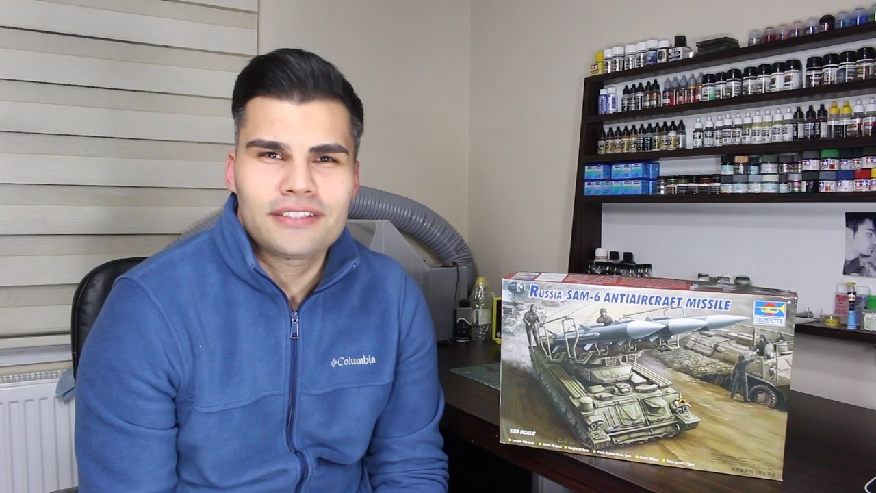 Trumpeter SAM-6 Antiaircraft Missile Building and weathering with ...