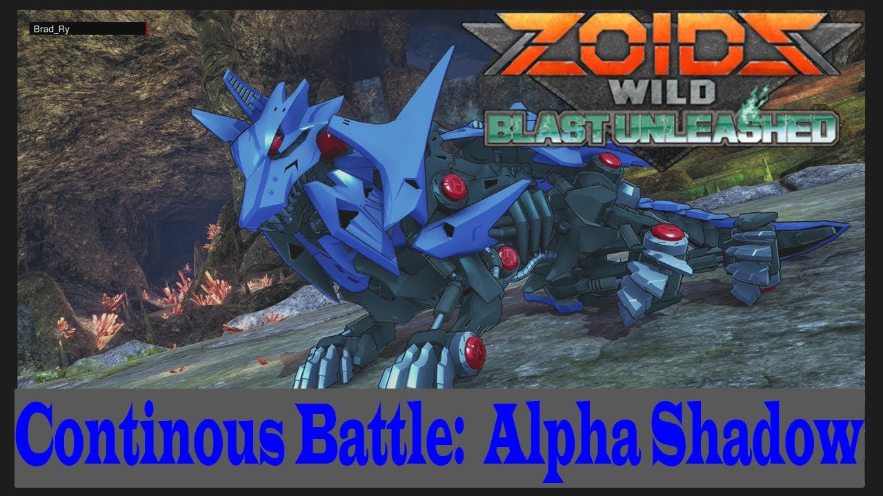 Zoids Wild Blast Unleashed - Continuous Battle: Alpha Shadow - YouTube