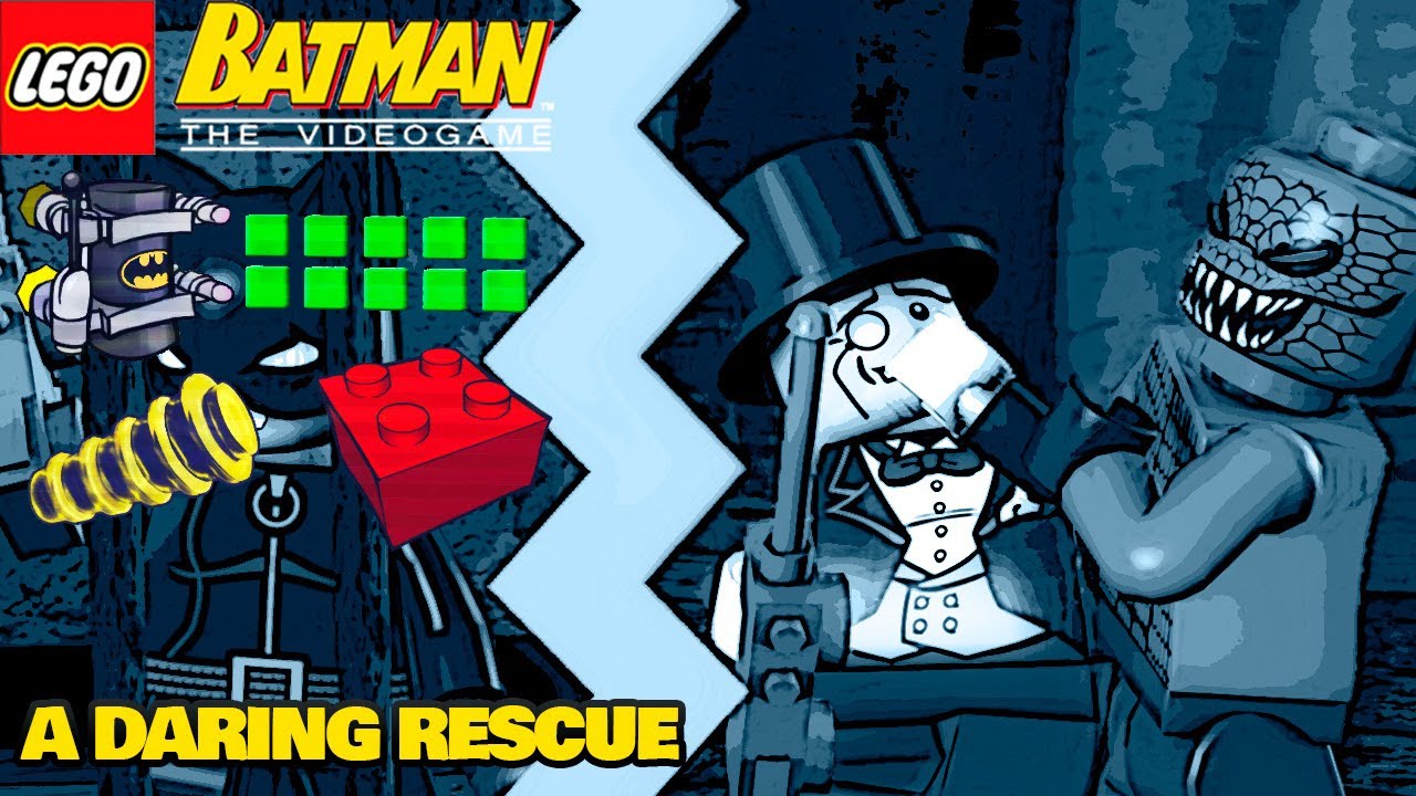 LEGO Batman The Videogame #54 A DARING RESCUE 100% - YouTube