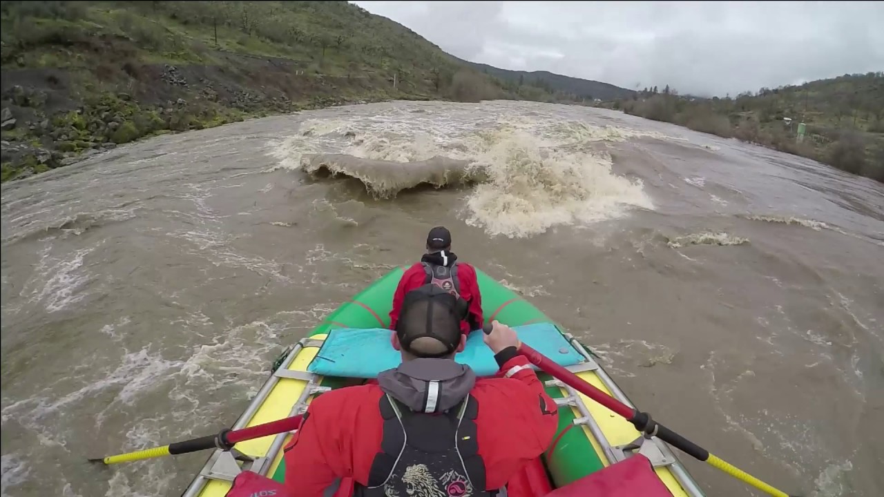 Rafting a Raging Flooded River - YouTube