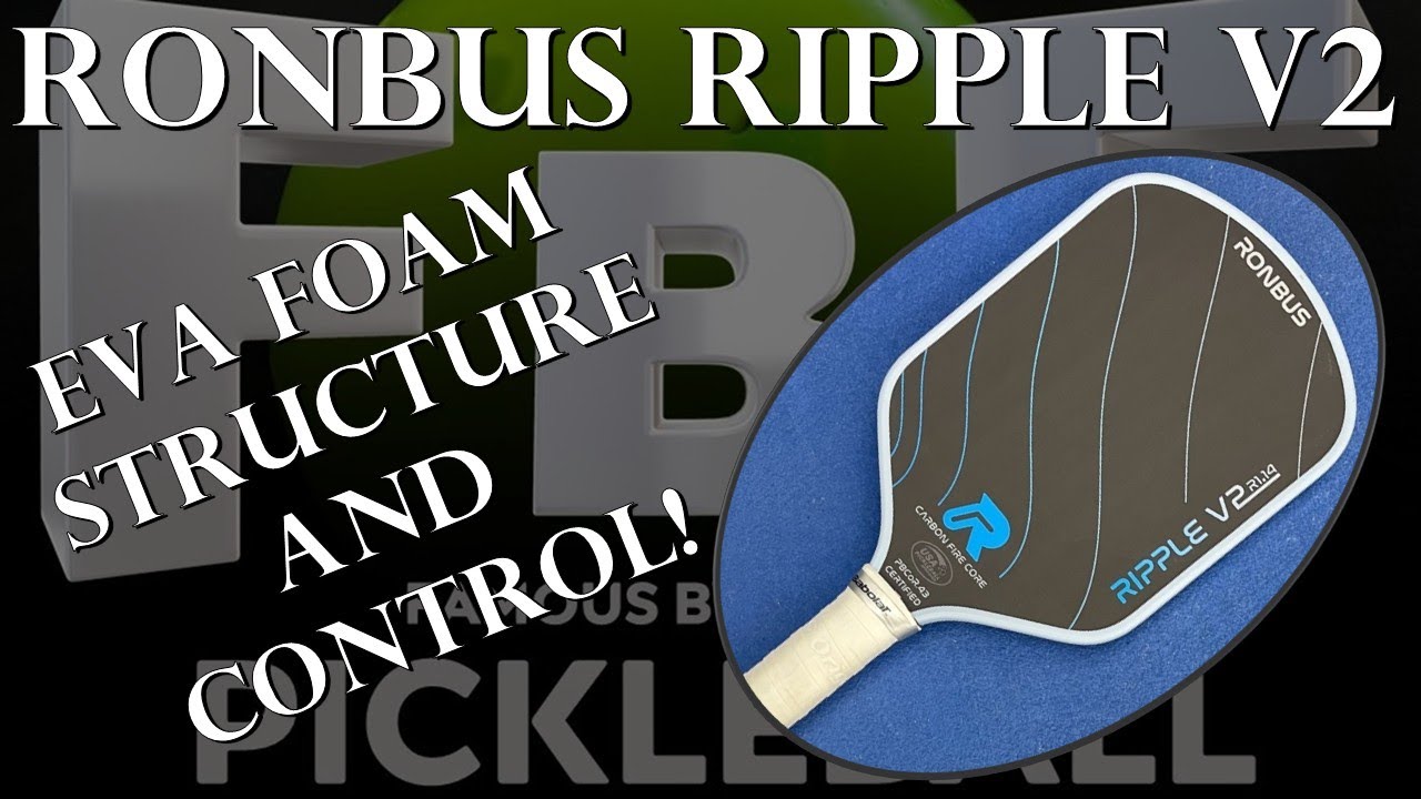 Ronbus Ripple V2 Pickleball Paddle Review - YouTube