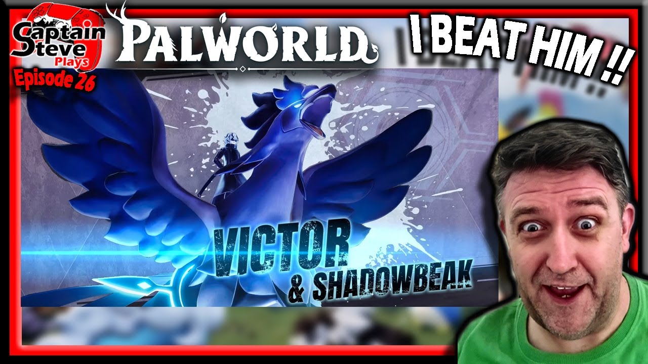 Palworld - I Beat The End Boss - Victor and Shadowbeak - Captain Steve ...