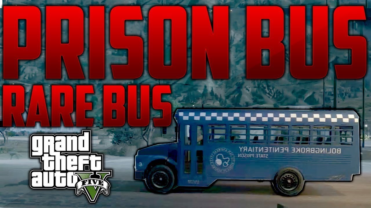 GTA 5: "PRISON BUS" - How To Get The Prison Bus On Grand Theft Auto 5 ...