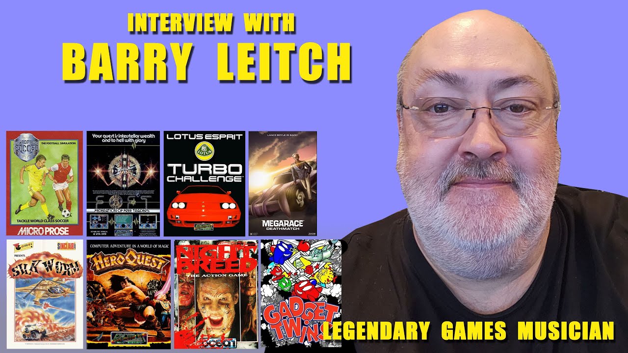 Video Game Music Composer 'BARRY LEITCH' Interview - YouTube
