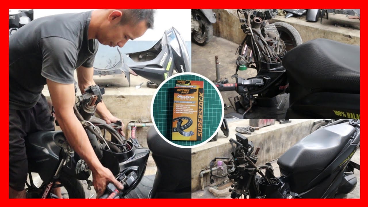 Vario 150 2018 Ganti Komstir Daytona - YouTube