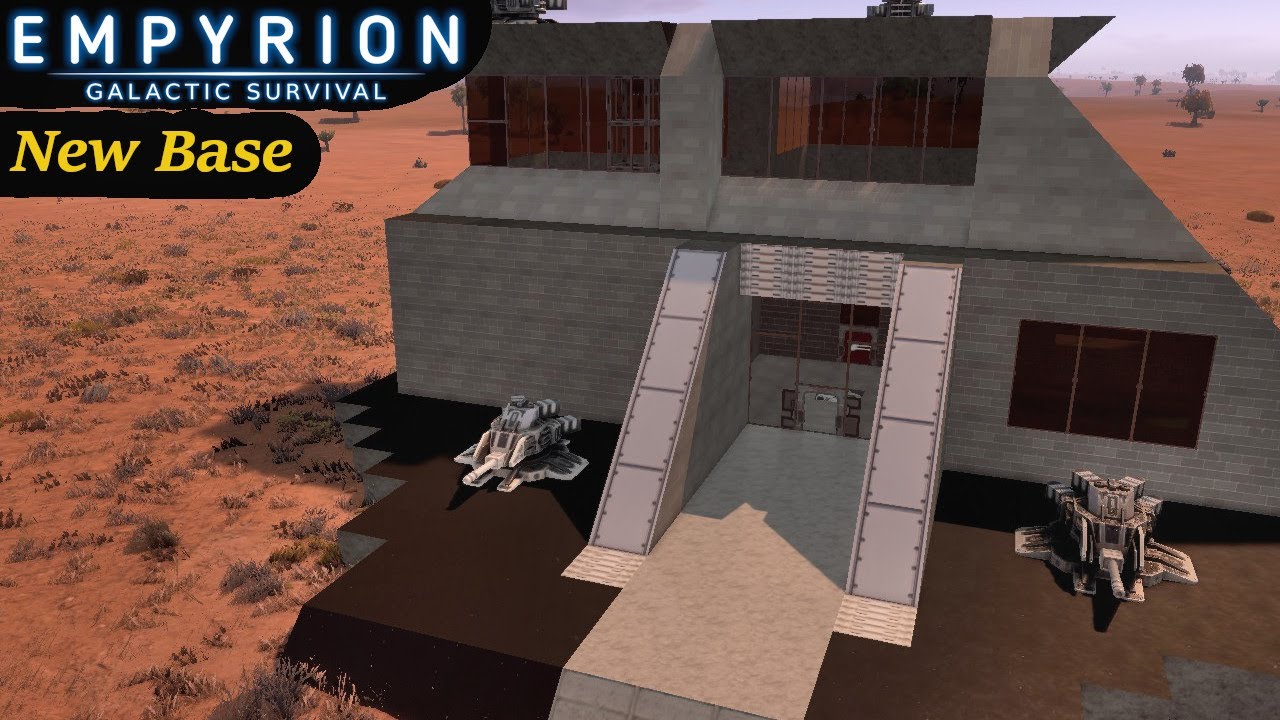 Building Midnight Runner Base Empyrion RE2 - YouTube