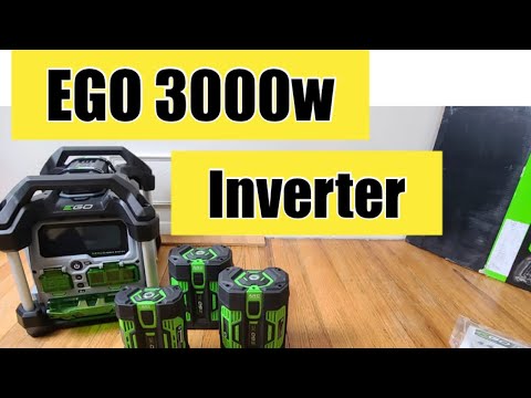 Part 1 EGO Nexus Power Station 3000 watt Portable Inverter - YouTube