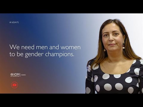 #16Days - Ms. Paola Pace - We need men and women to be gender champions - YouTube