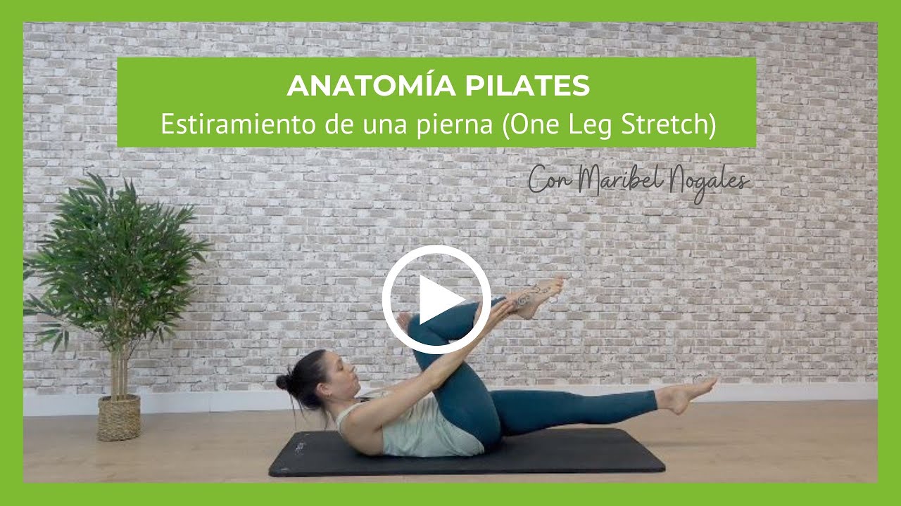 Ejercicio One leg stretch: Anatomía y biomecánica del movimiento - YouTube