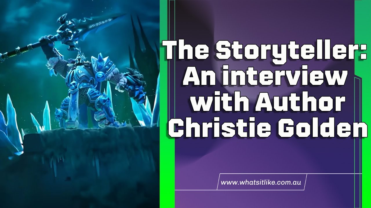 The Storyteller: An Interview with Christie Golden - YouTube