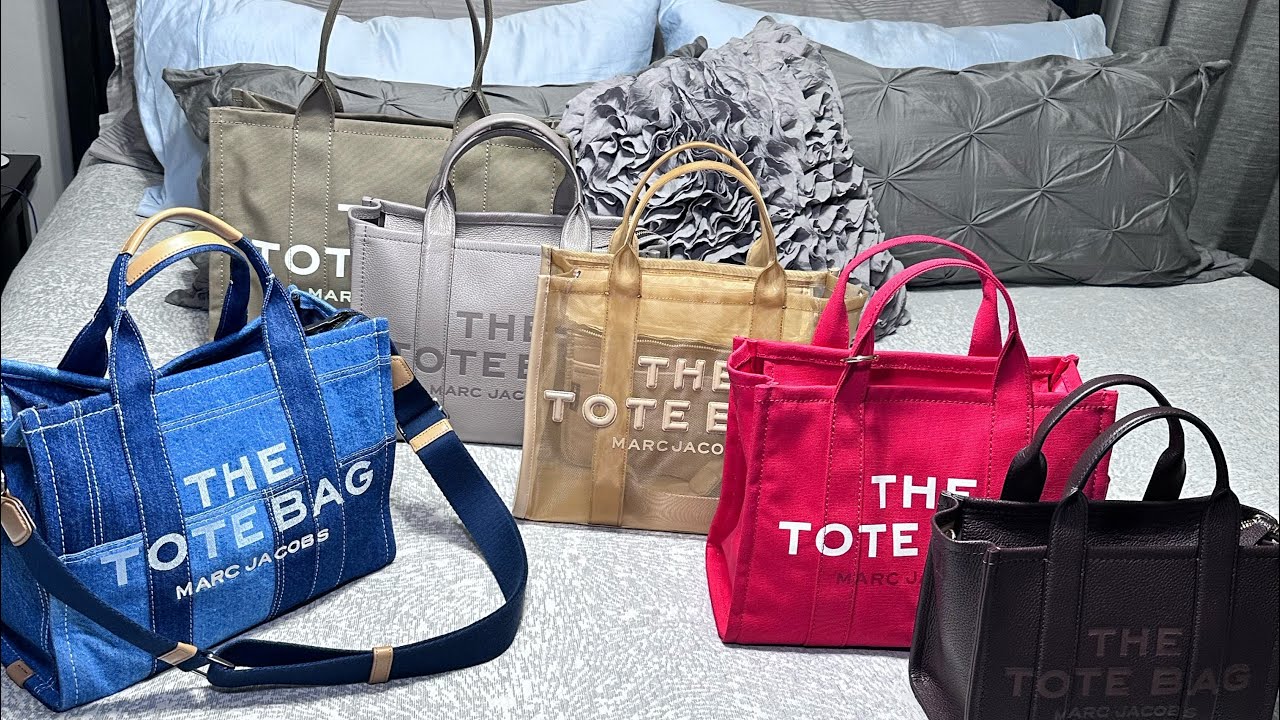 My The TOTE Bag Collection & 3 year review of The Denim The TOTE Bag 💙 ...