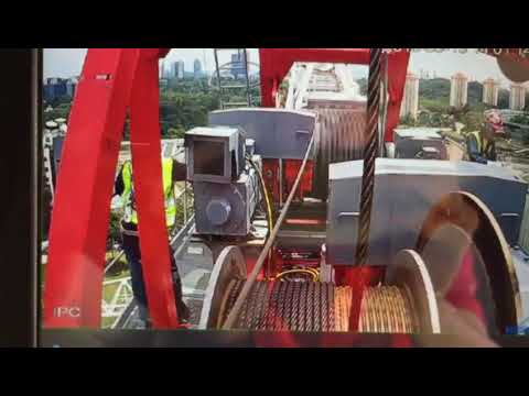 TOWER CRANE CAMERA IN SINGAPORE - YouTube