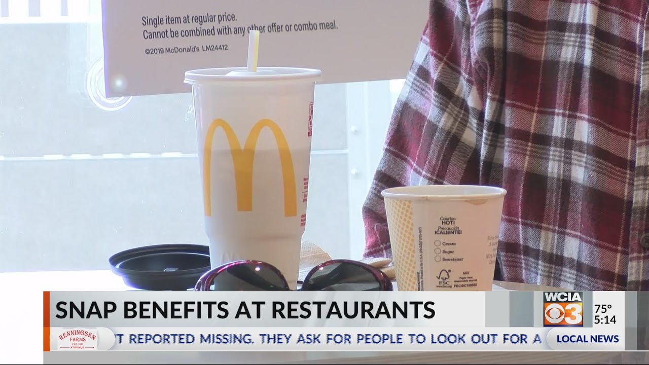 Restaurant SNAP benefits - YouTube